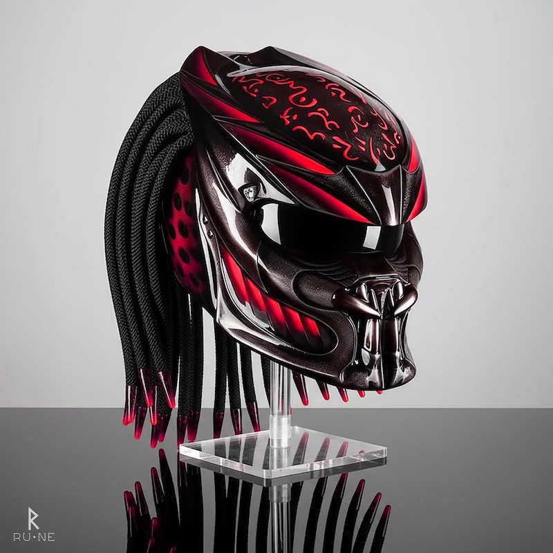 Predator Motorcycle Helmet - Etsy