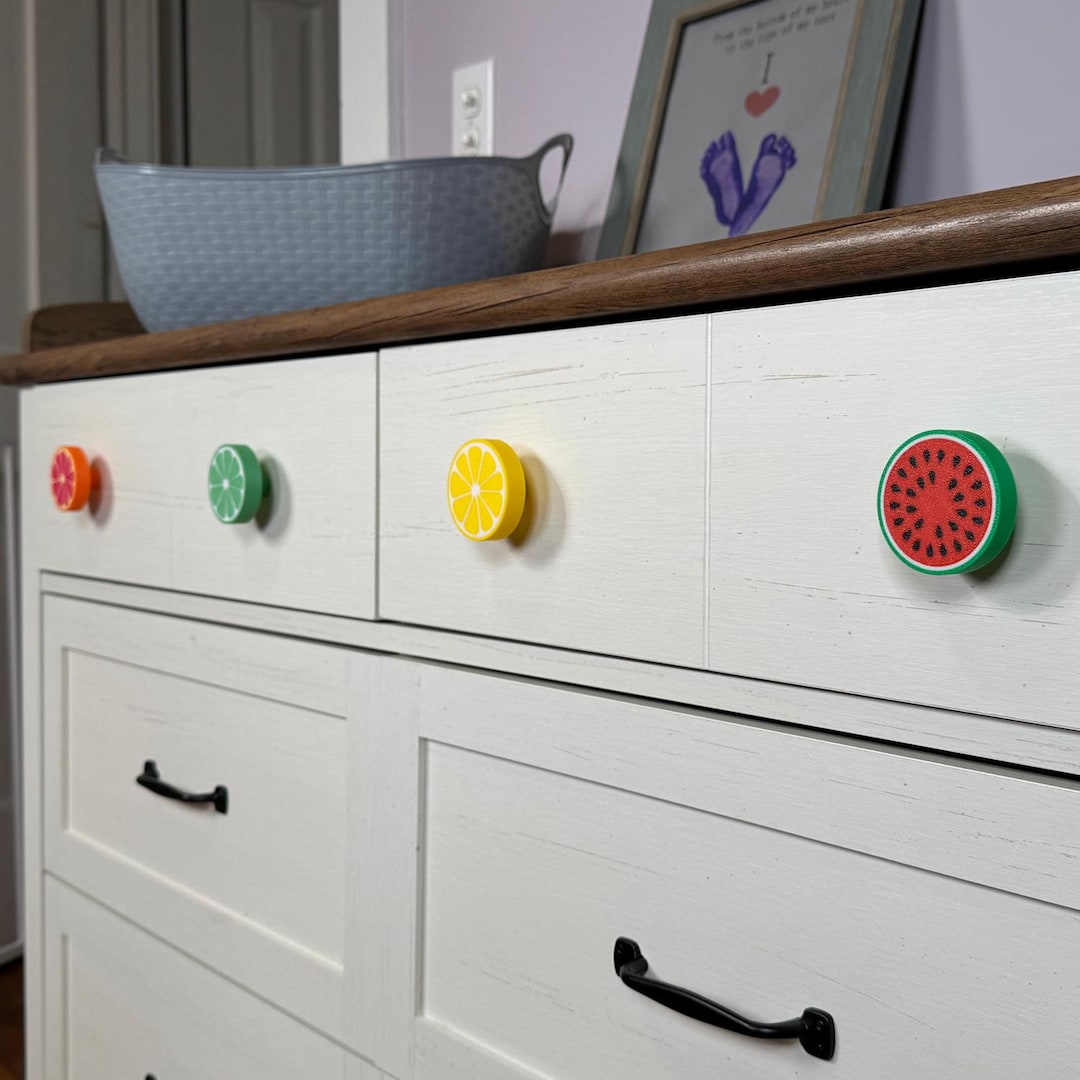 Fruit-themed Drawer Pulls | Assorted Designs | Sold Individually ...