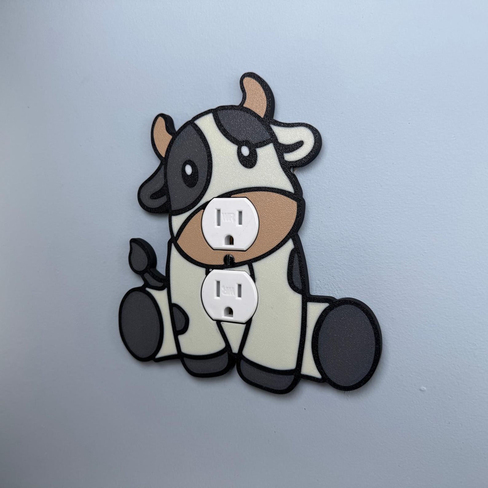 Cow Outlet Cover Plate | Wall Plate | Country Home Decor | Nursery ...