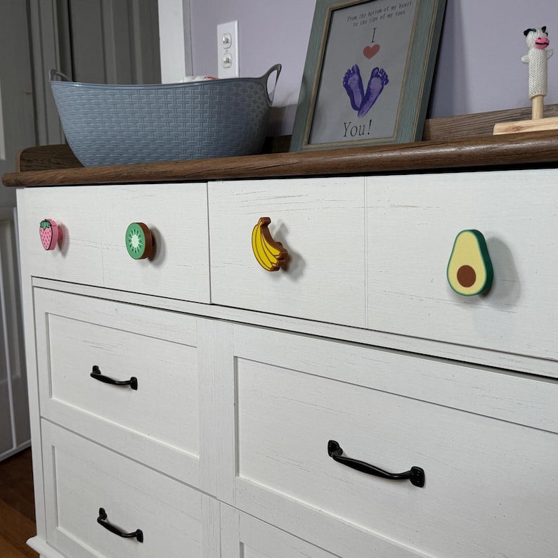 Fruit-themed Drawer Pulls | Assorted Designs | Sold Individually ...