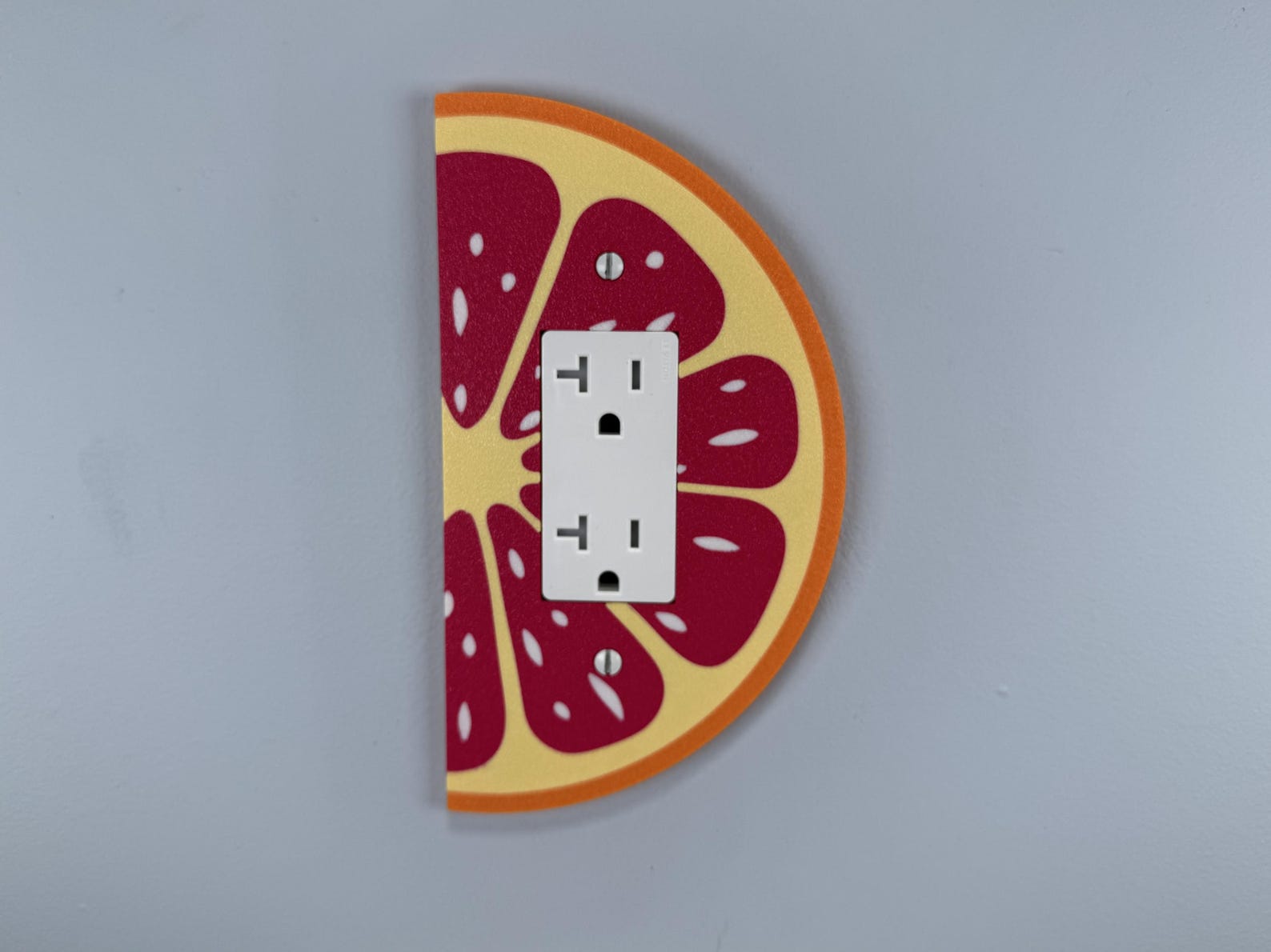 Cara Cara Orange GFI Outlet Cover Plate | Wall Plate | Fruit Home Decor ...