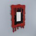 Dripping Blood Rocker Light Switch Cover Plate | Rocker | Wall Plate ...