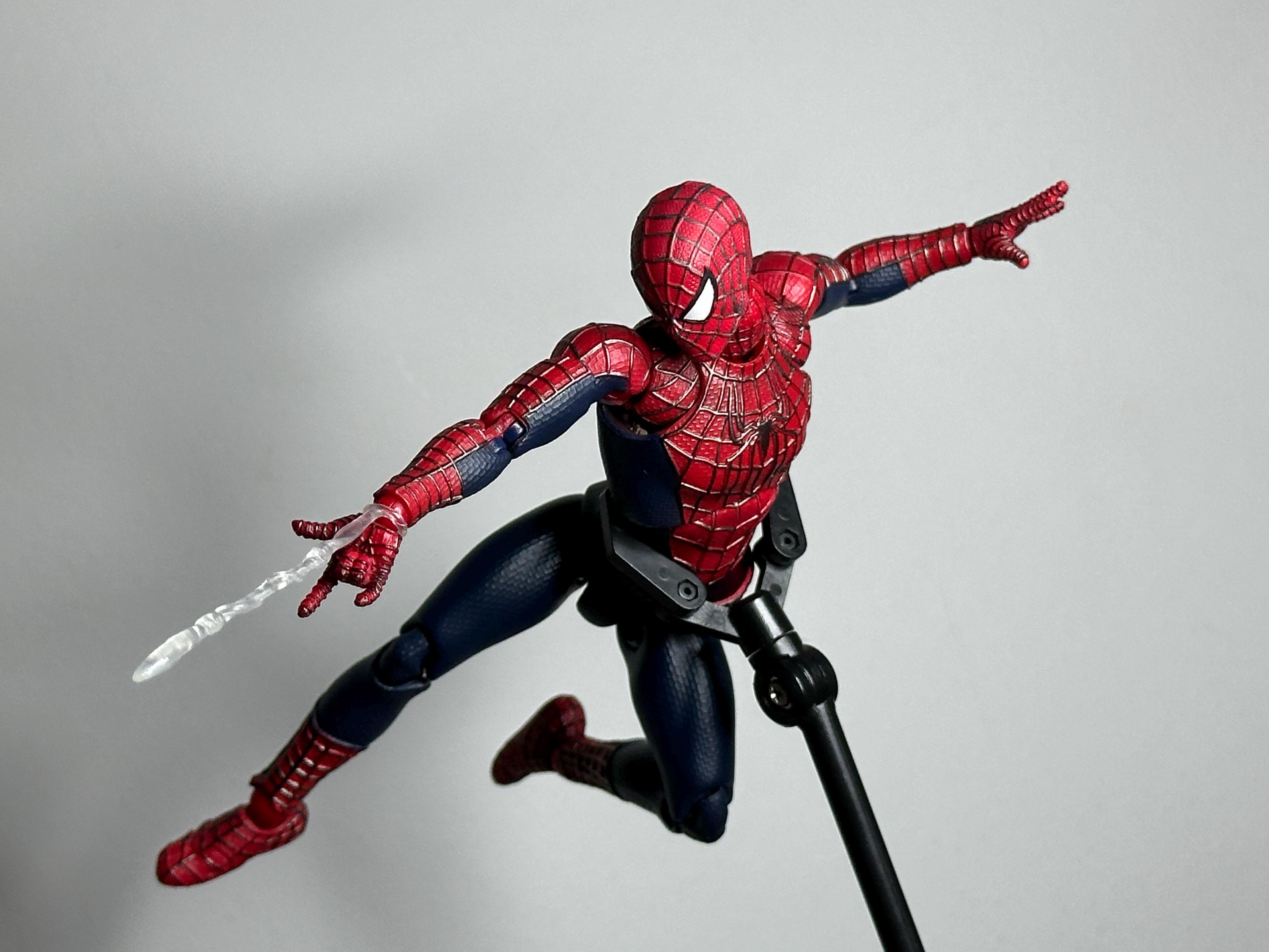 Mafex Tobey Friendly Neighborhood Spiderman Custom Raimi Mask ...