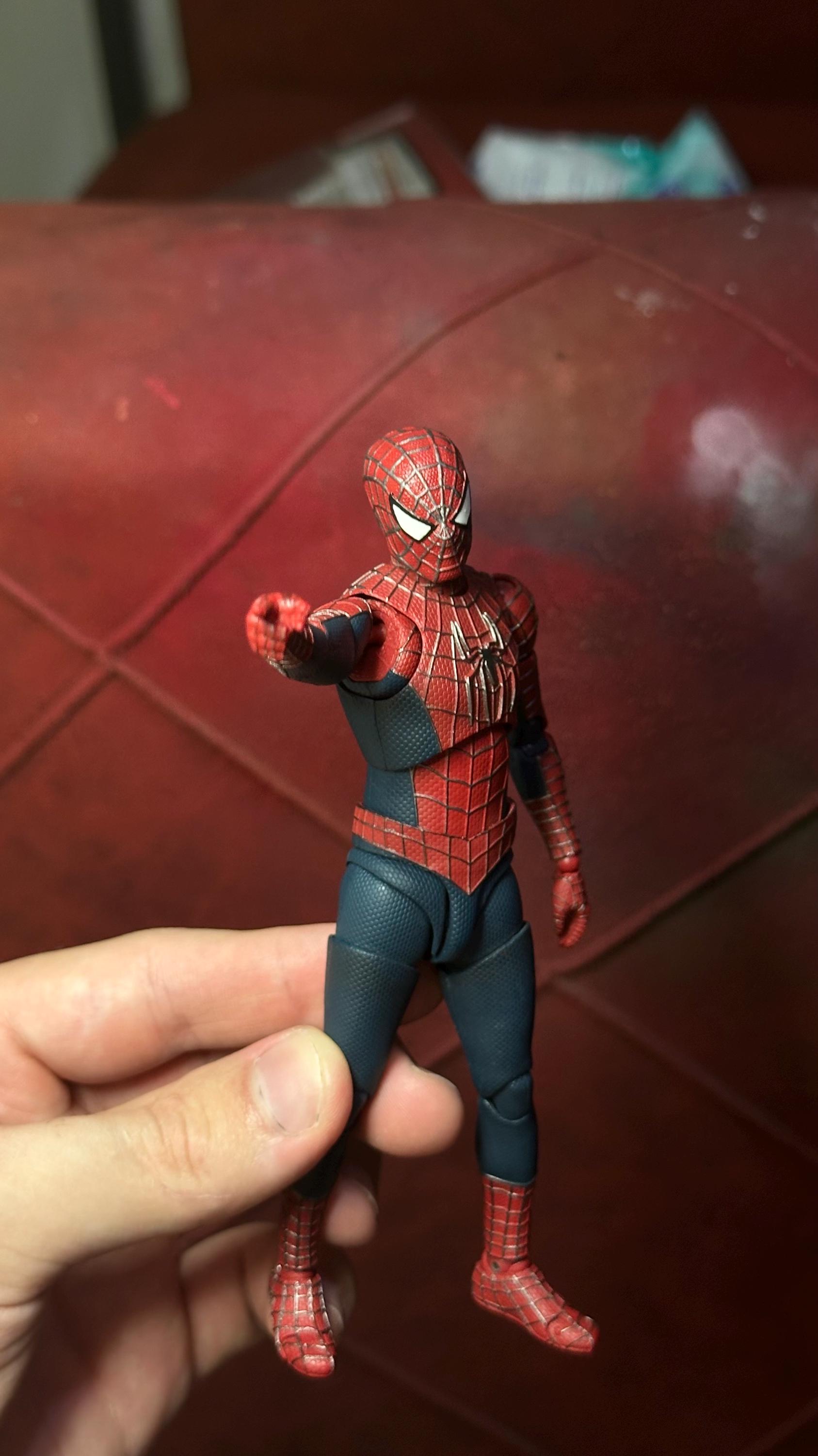 S.h.figuarts Tobey Friendly Neighborhood Spiderman Custom Raimi Mask ...