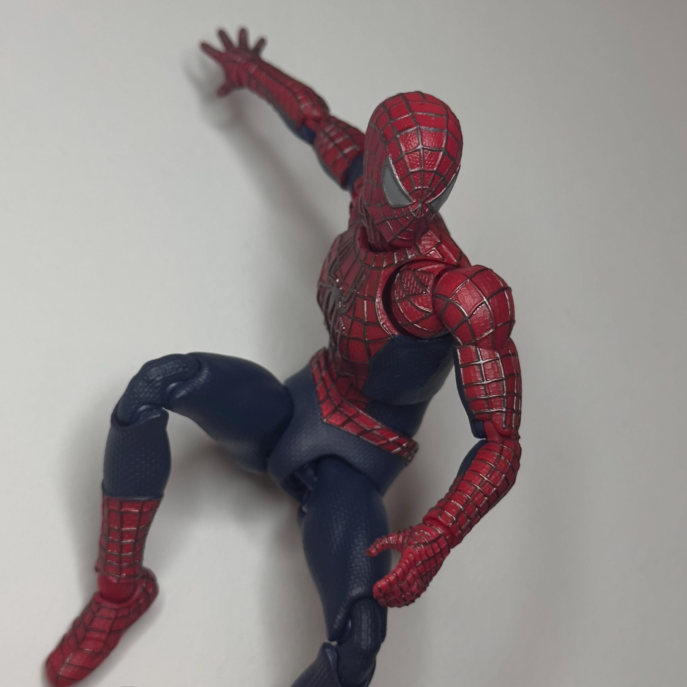 Mafex Tobey Friendly Neighborhood Spiderman Custom Raimi Mask ...