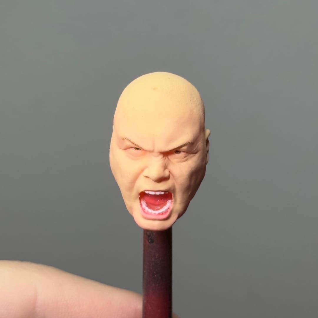 Angry Kingpin Headsculpt, Daredevil MCU, 1/12 Scale - Etsy Canada