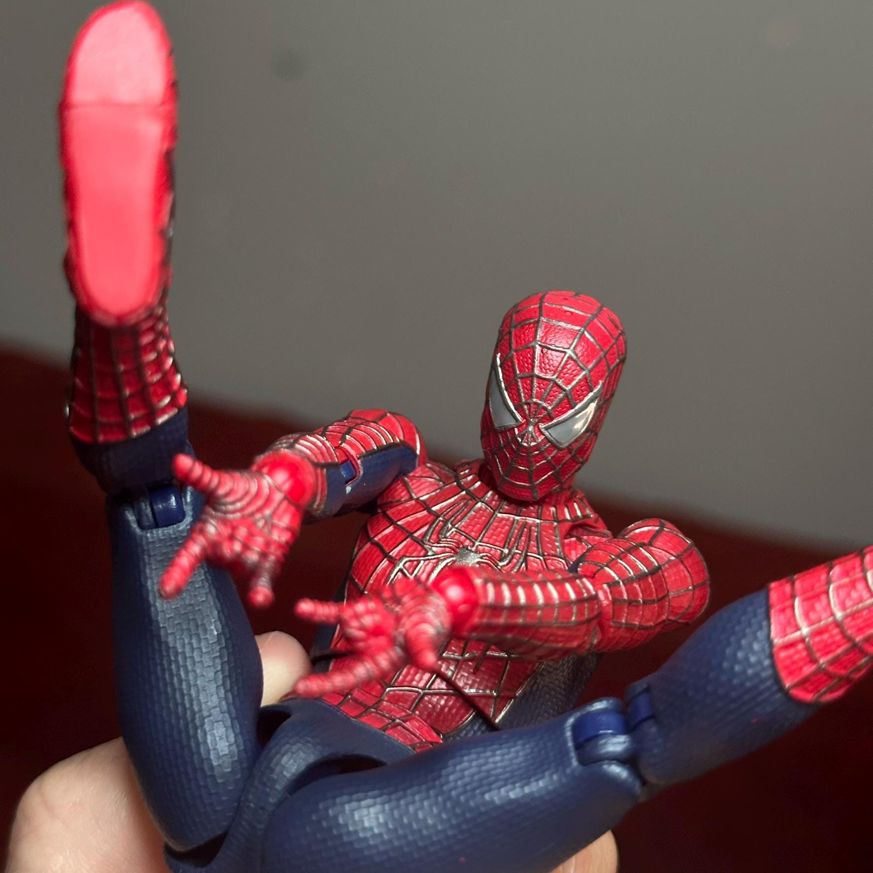 Mafex Tobey Friendly Neighborhood Spiderman Custom Raimi Mask ...