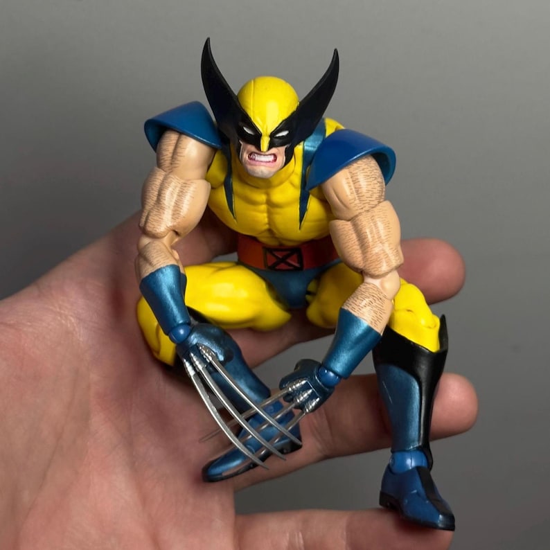 Mafex X-men Wolverine Comic Angry Rage Headsculpt - Etsy