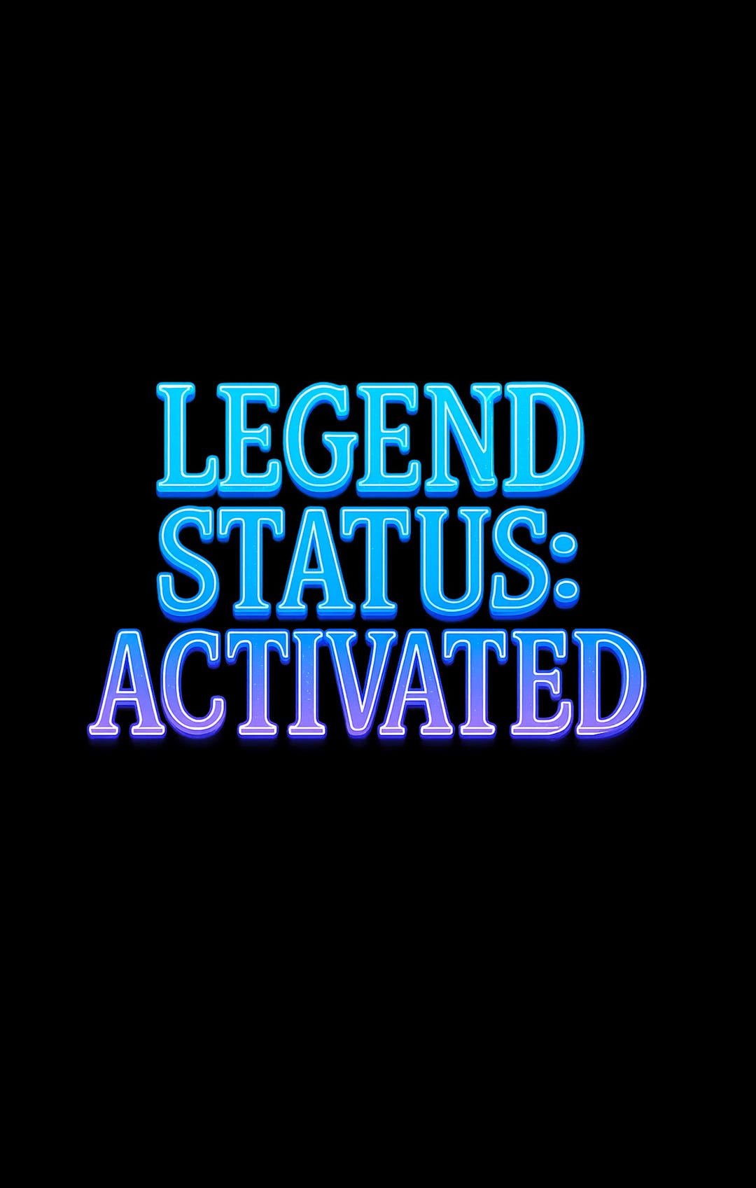 Legend Status T-shirt Design: Neon Typography (digital Download PNG ...