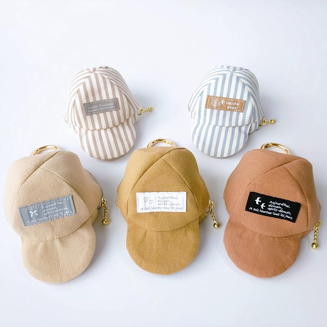 Baseball Cap Zipper Pouch Sewing Pattern | Cute Cap Mini Pouch PDF ...