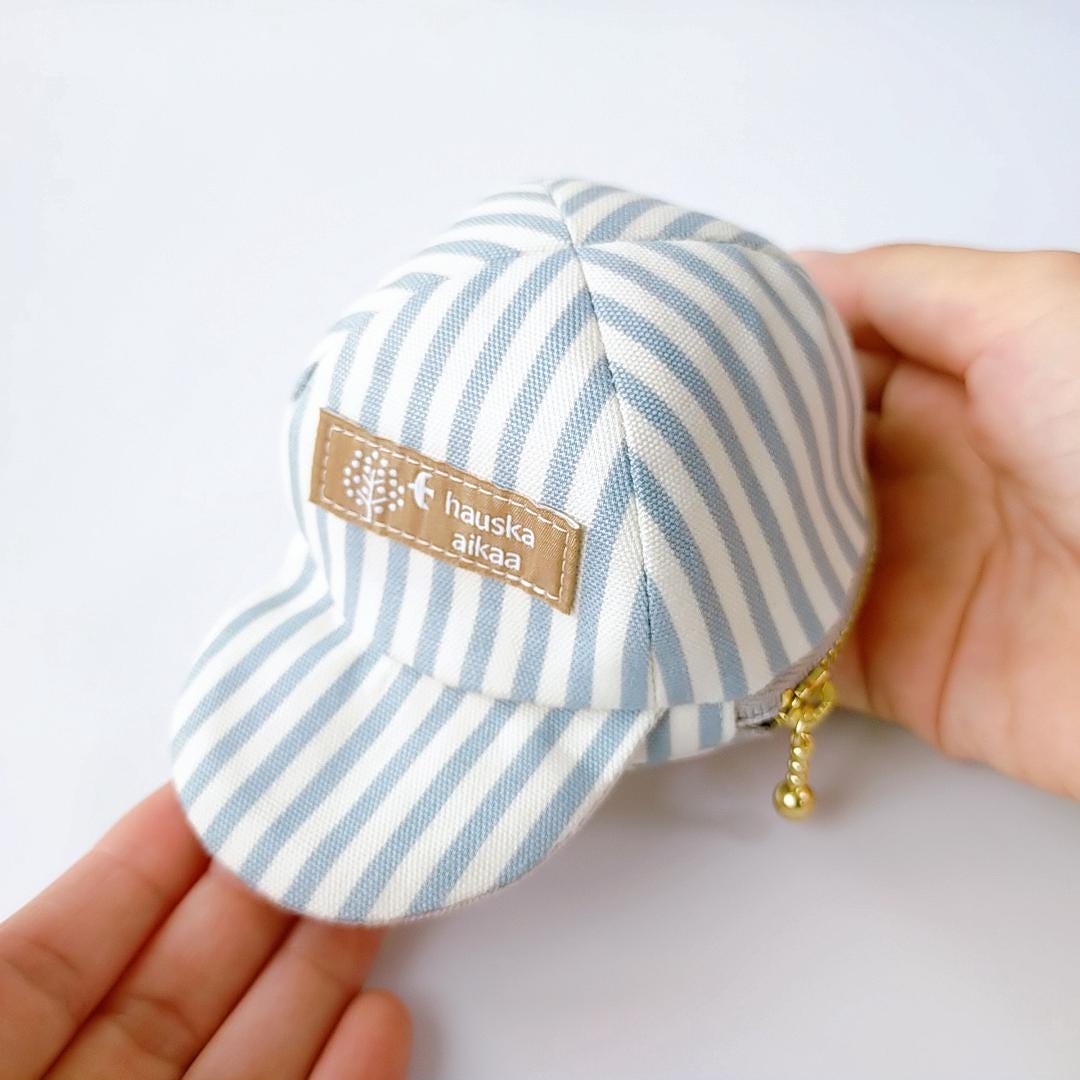 Baseball Cap Zipper Pouch Sewing Pattern | Cute Cap Mini Pouch PDF ...