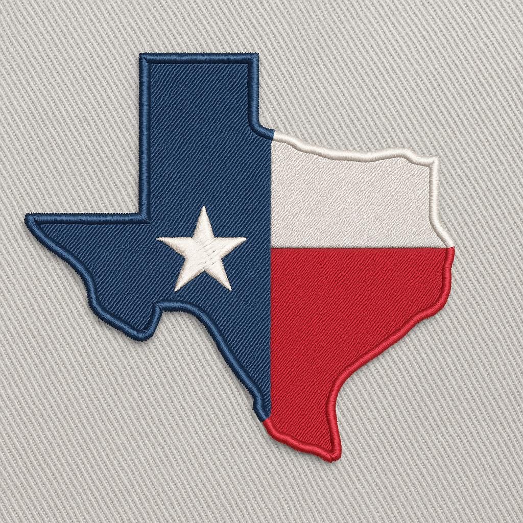 Texas Embroidery Designs, Machine Embroidery Designs, Texas State ...