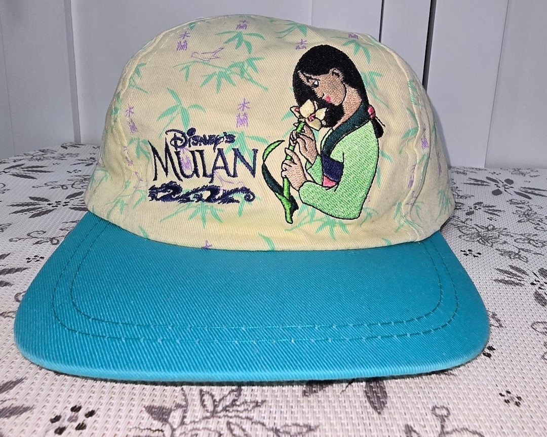 Vintage Disney Mulan Hat – 1998 Drew Pearson Fresh Caps Youth 90s ...