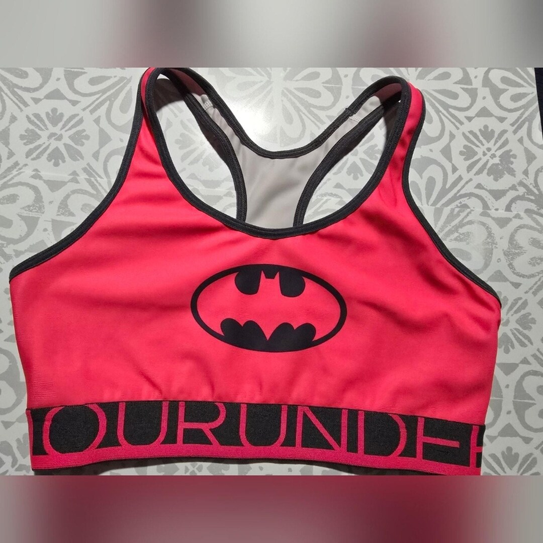 Under Armour X DC Comics Batman Sports Bra – Size Small - Etsy