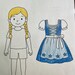 German Paper Doll Bundle – Dirndl and Lederhosen Printable Craft | Cut ...