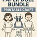 German Paper Doll Bundle – Dirndl and Lederhosen Printable Craft | Cut ...