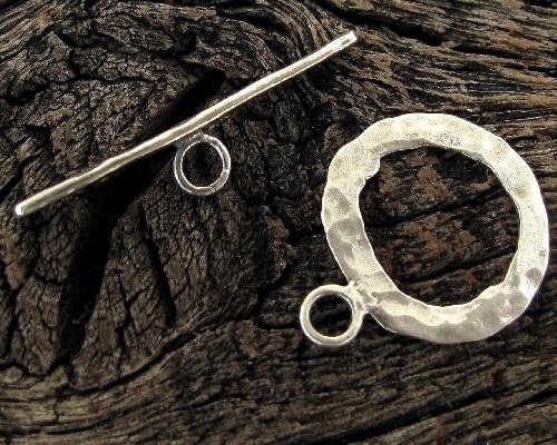 1 Sterling Silver Toggle Set Great for Boho Bracelets | Etsy