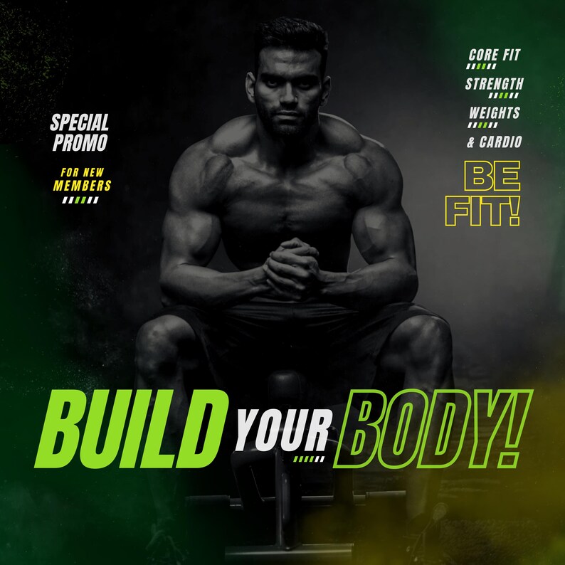 Fitness Planner & Motivational Poster Set (digital Download) - Etsy