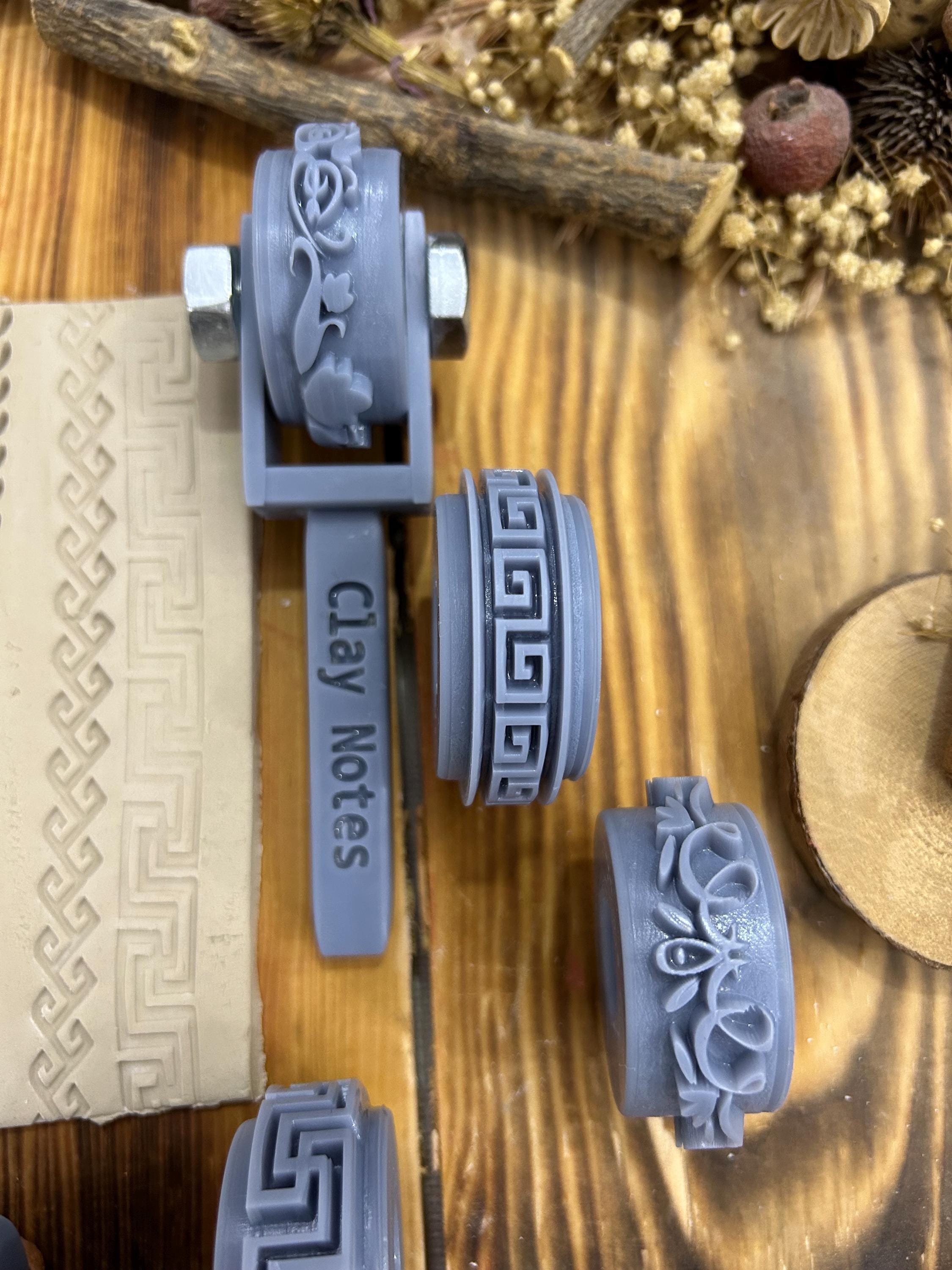 Mini Texture Rollers for Clay: Pottery, Polymer Clay, Soap - Etsy