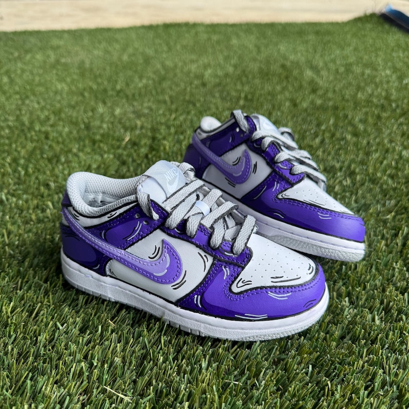 Toddler Hand Painted Nikes - Etsy