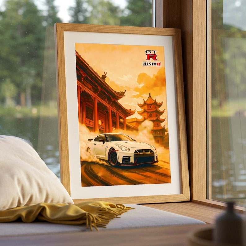 Nissan GT-R Nismo Poster | JDM Wall Art Digital Download, Japanese ...
