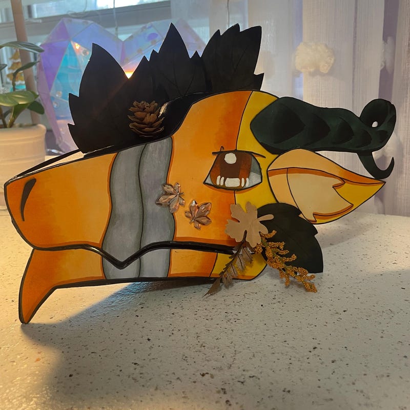 Scary Dragon Paper Puppets - Etsy