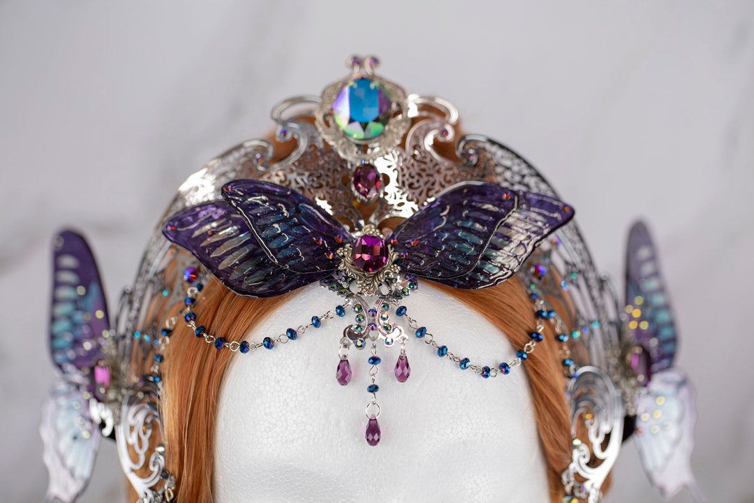 Fairy Wing Head Dress Crown Made to Order - Etsy