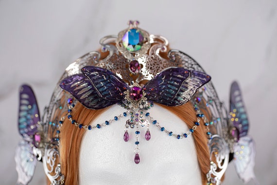 Custom Fairy Wing Tiara - campestre.al.gov.br
