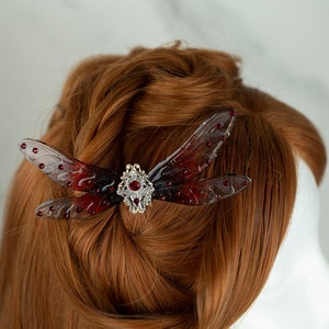 Banshee Dragonfly Wing Comb Custom - Etsy