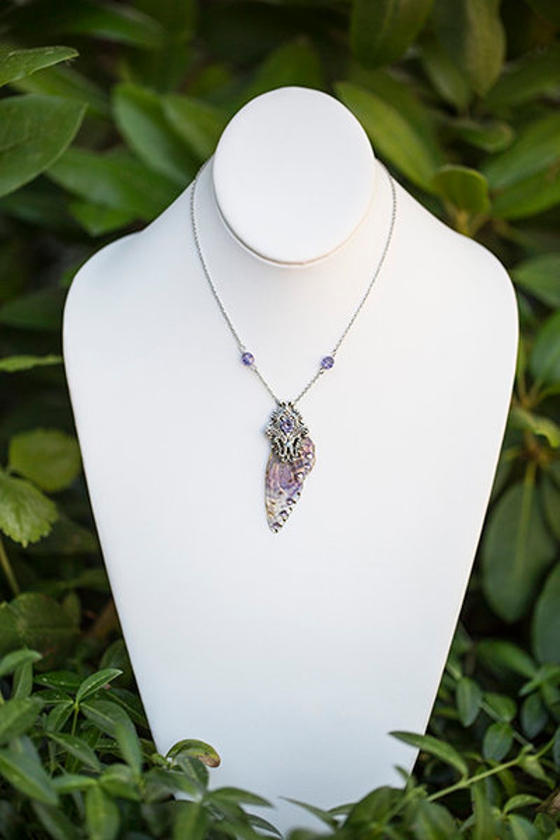 Sebille wing Necklace Silver | Etsy