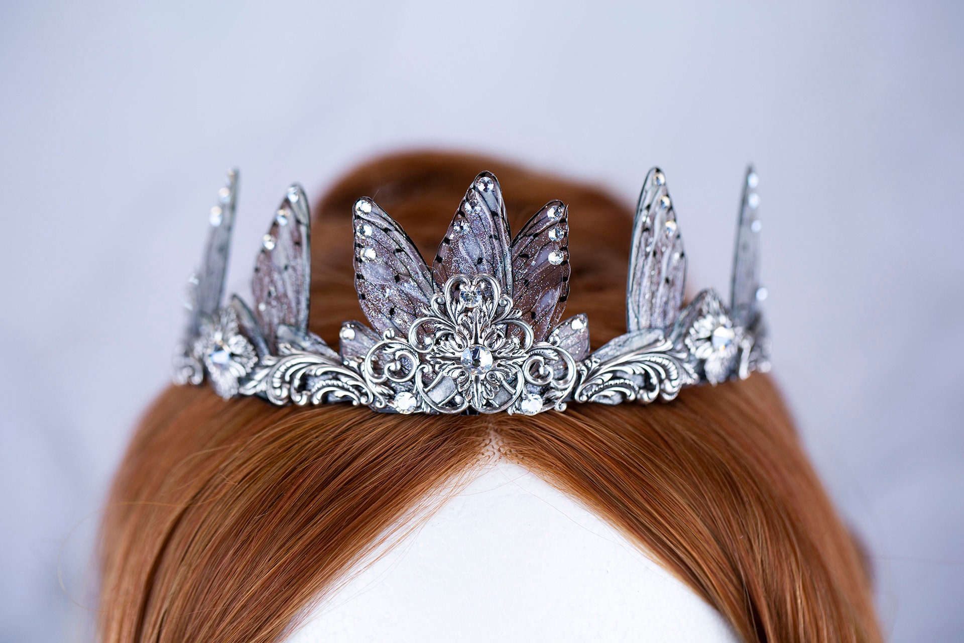 Fairy Queen Bridal Tiara made to order — The Fairy Stitch Factory