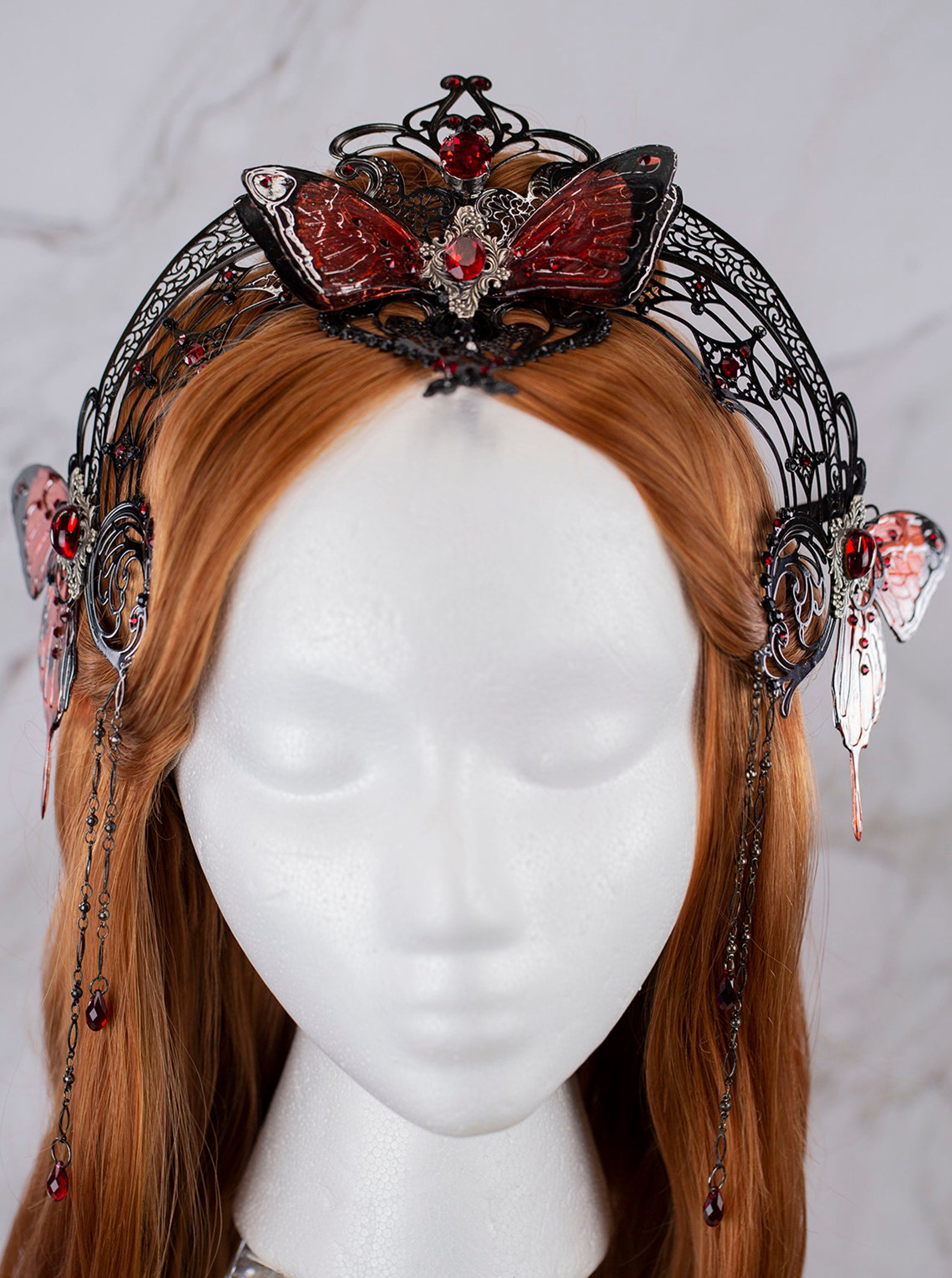 Fairy Wing Head Dress Crown Made to Order - Etsy