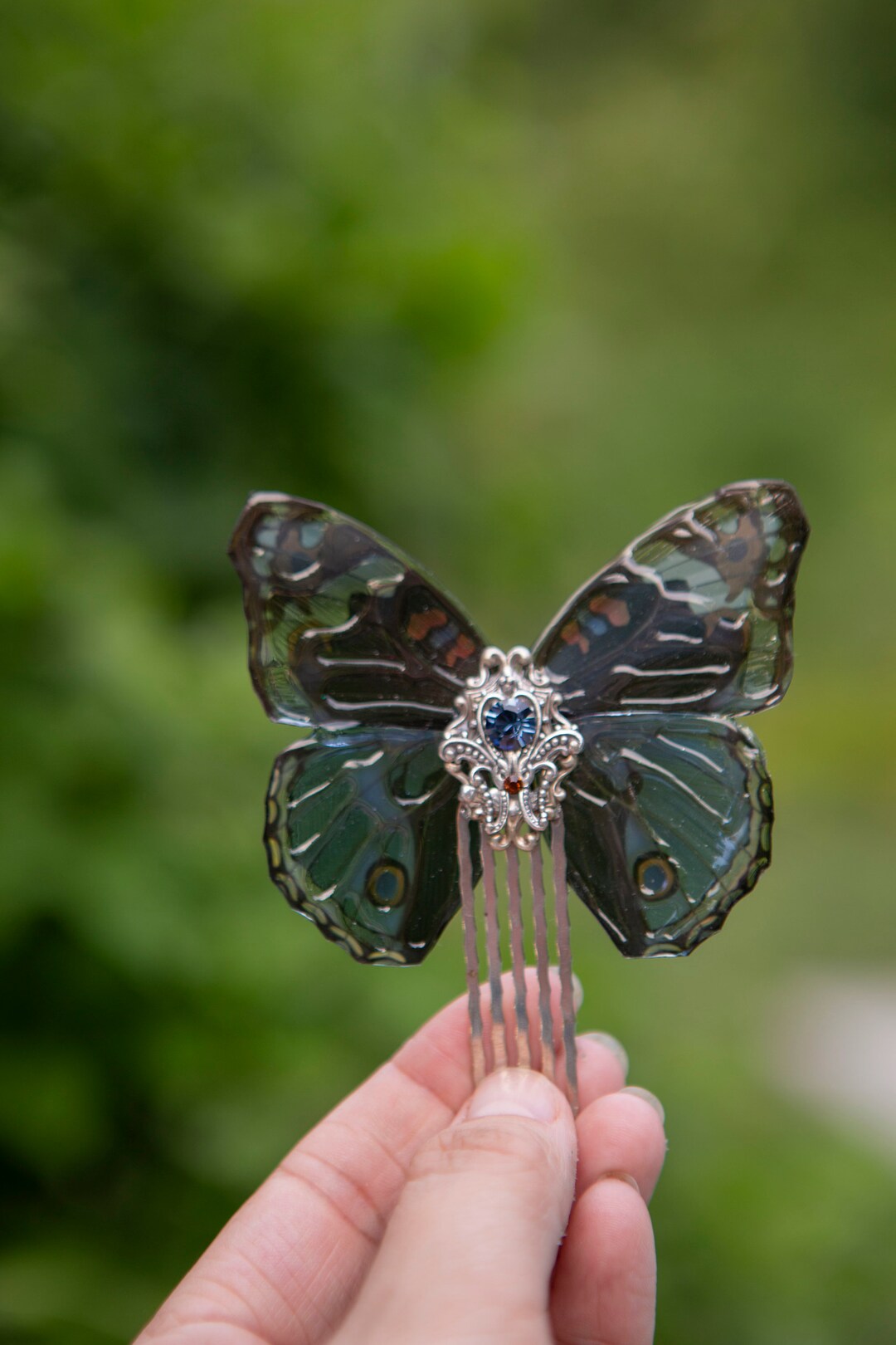 Jemonia Butterfly Comb Custom - Etsy