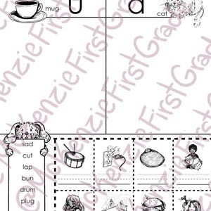 Alphabet Review- Read. Write. Sort. Phonics Classroom Activity ...