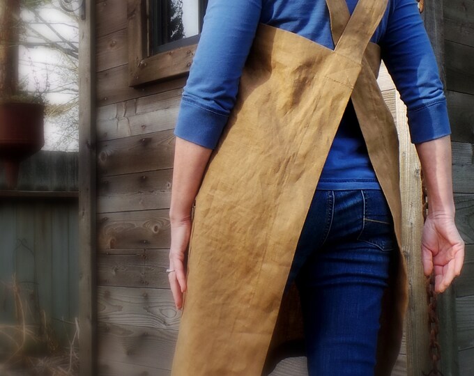 PATTERN: Linen Pinafore Apron, Japanese Cross-back Style - Etsy