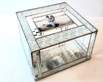 Glass Card Box - Etsy