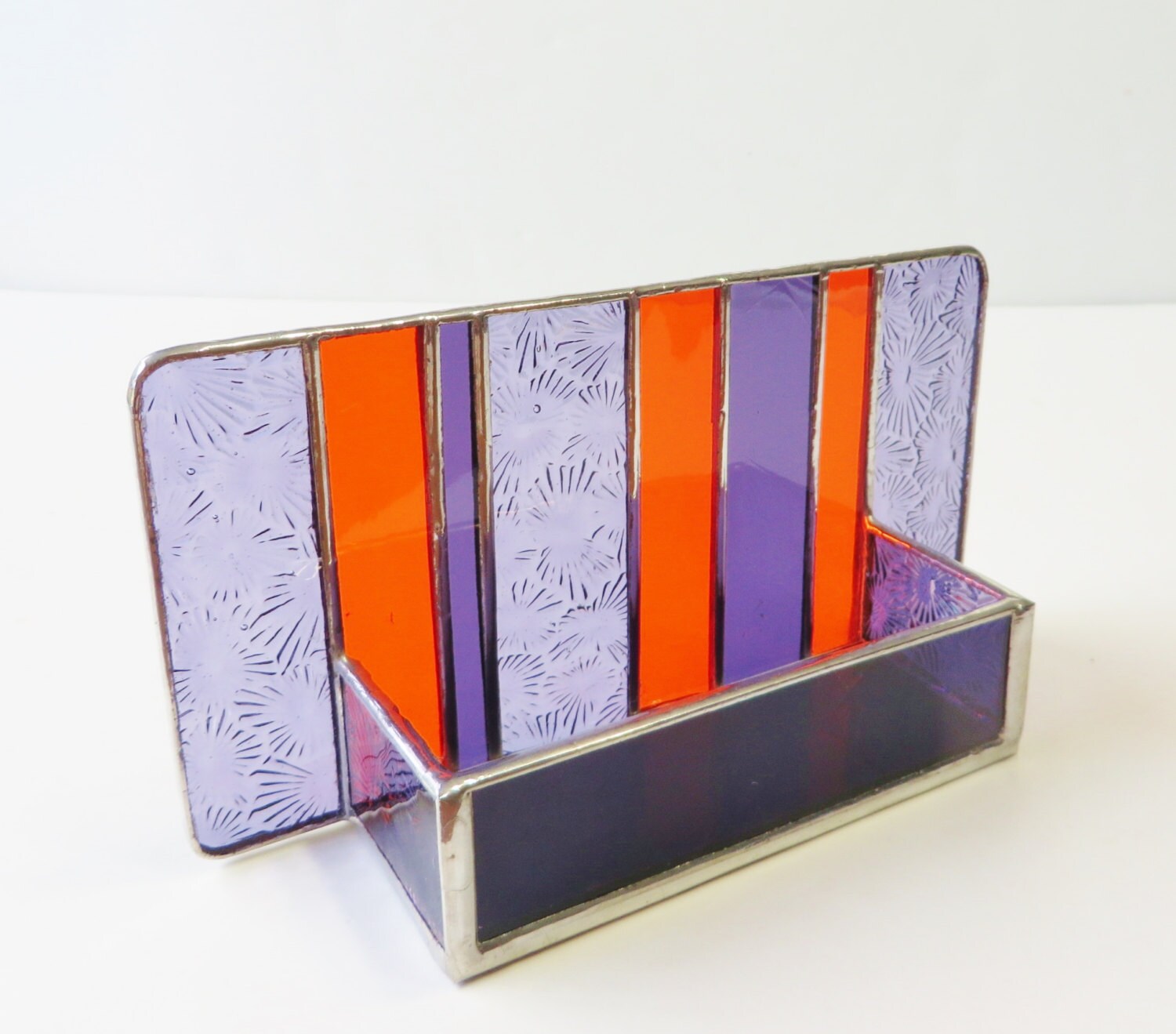 Interior Design Modern Stained Glass Desk Accessories Contemporary ...