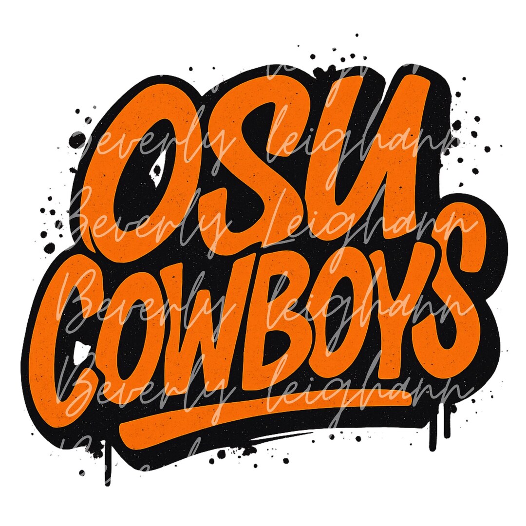 OSU COWBOYS Mascot PNG | Team Spirit Sublimation Design | Digital ...