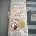 Upcycled Junk Mail Junk Journal: Fabric Cover, Handmade Bookmark - Etsy
