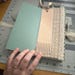 Upcycled Junk Mail Junk Journal: Fabric Cover, Handmade Bookmark - Etsy