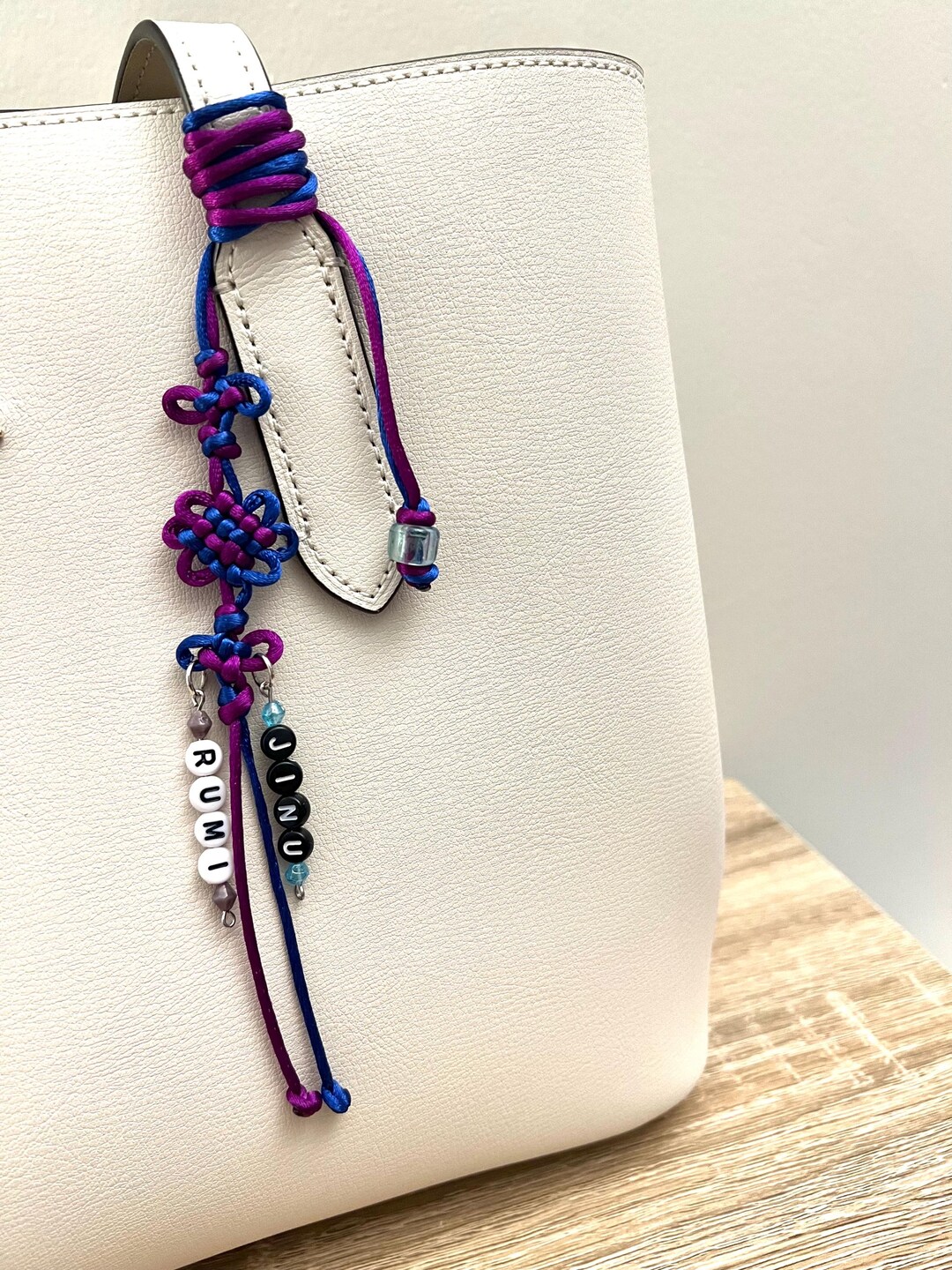 Kpop Demon Hunters Korean Knot Rujinu Bag Charm - Etsy Canada