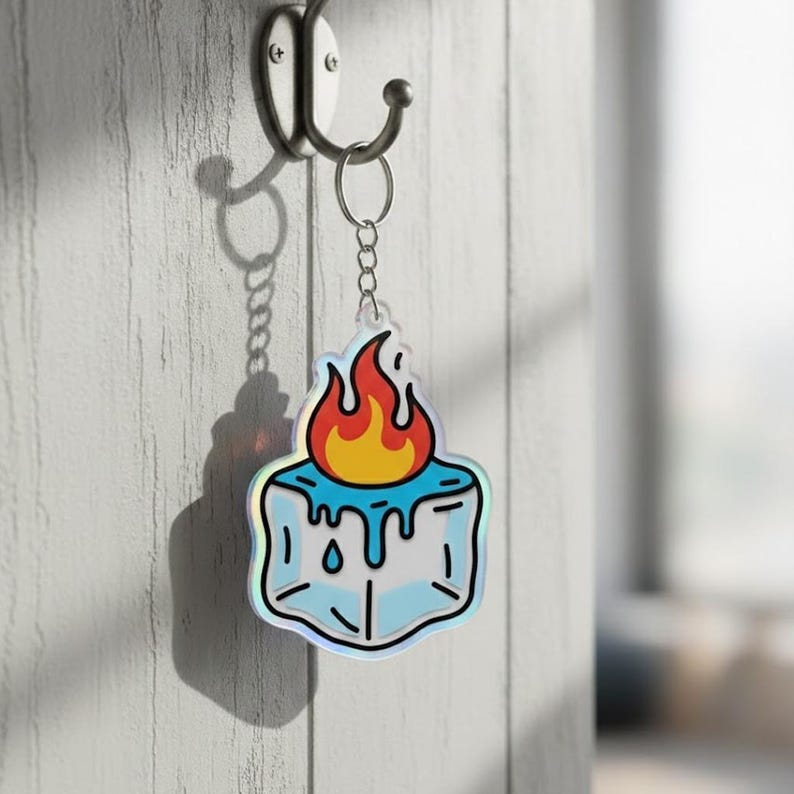 Subtle Anti ICE Keychain, Social Justice Gift, Political Activist ...