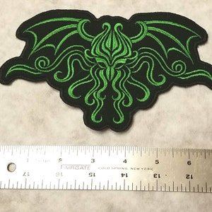 Cthulhu Embroidered Patch - Etsy