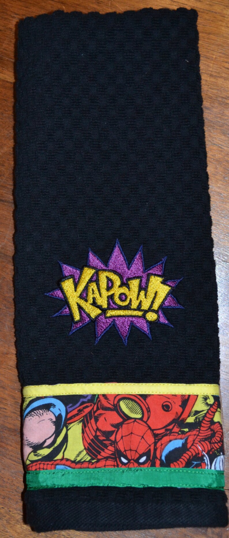 Marvel Avengers Inspired Comic Book Super Hero Kitchen Dish Towels - Etsy
