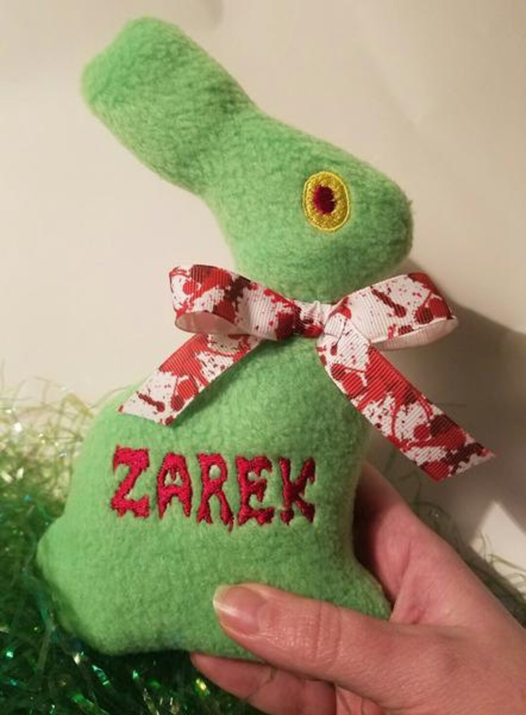 Zombie Easter Bunny Stuffie - Etsy