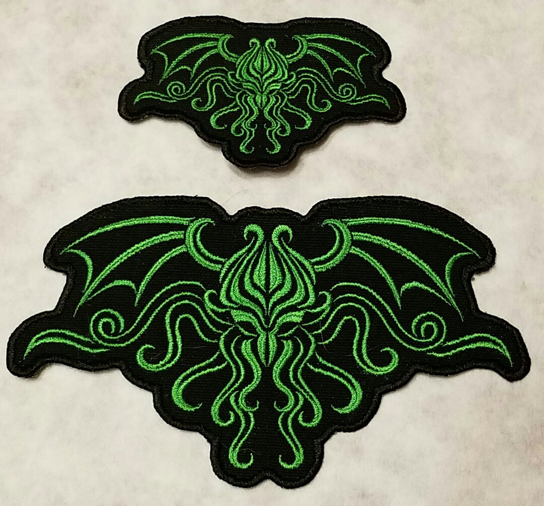 Cthulhu Embroidered Patch - Etsy