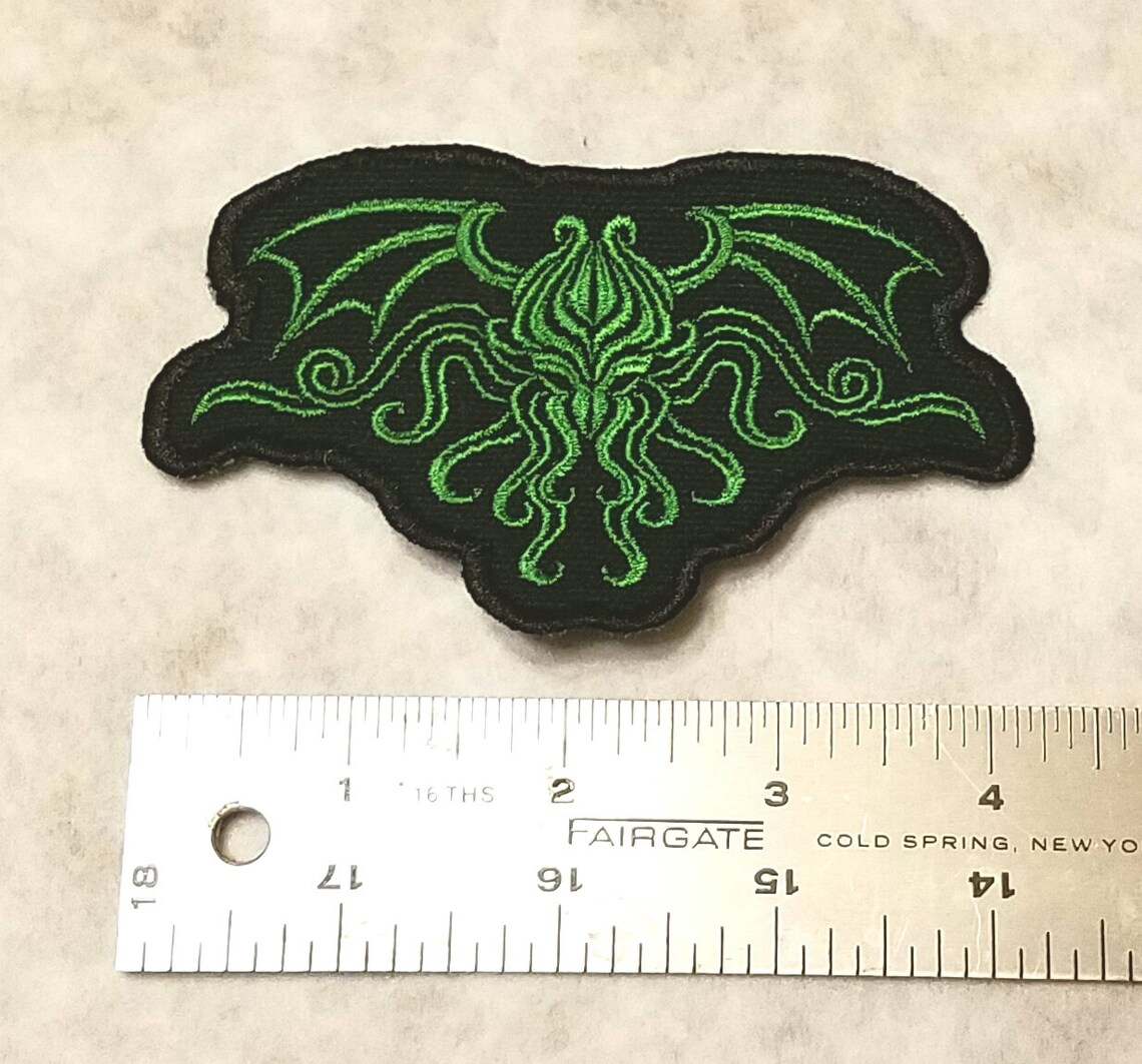 Cthulhu Embroidered Patch - Etsy