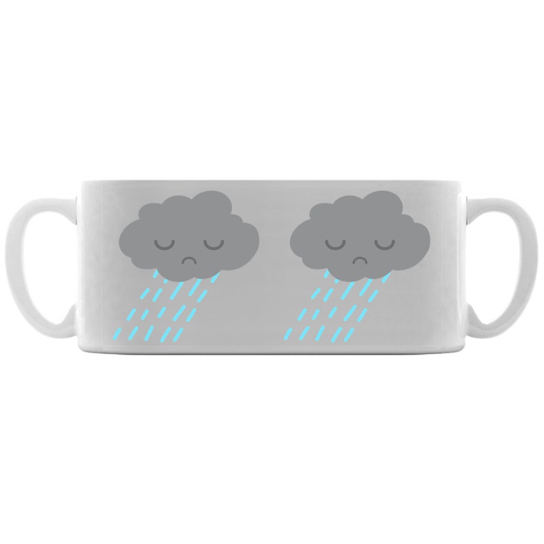 Sad Little Cloud Mood Mug - Etsy
