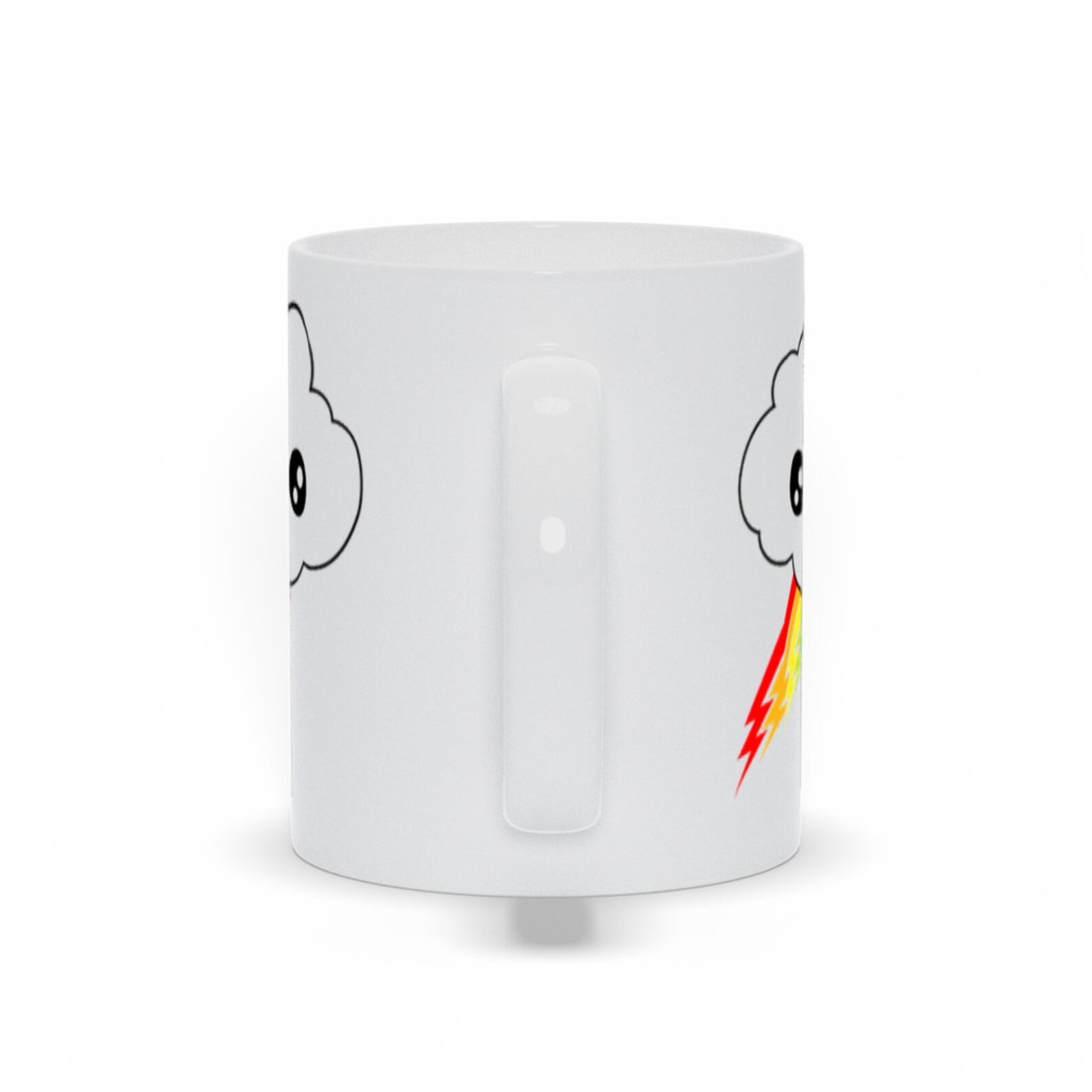 Rainbow Lightning Mood Mug - Etsy