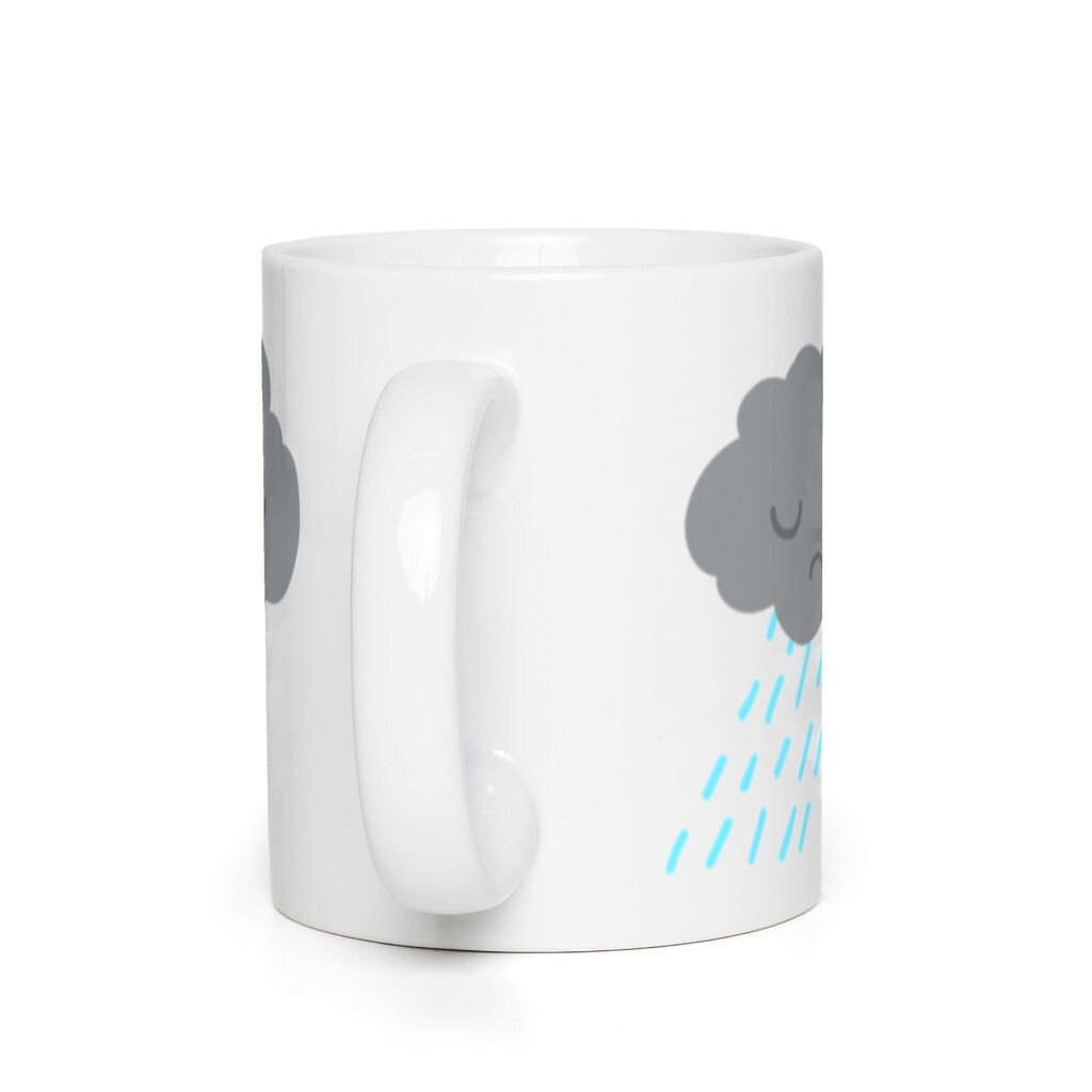 Sad Little Cloud Mood Mug - Etsy